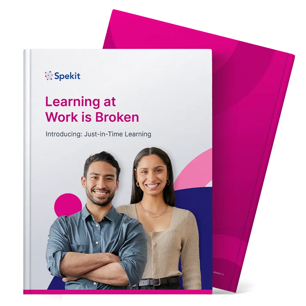 Just-in-Time Learning & Enablement Platform - Spekit