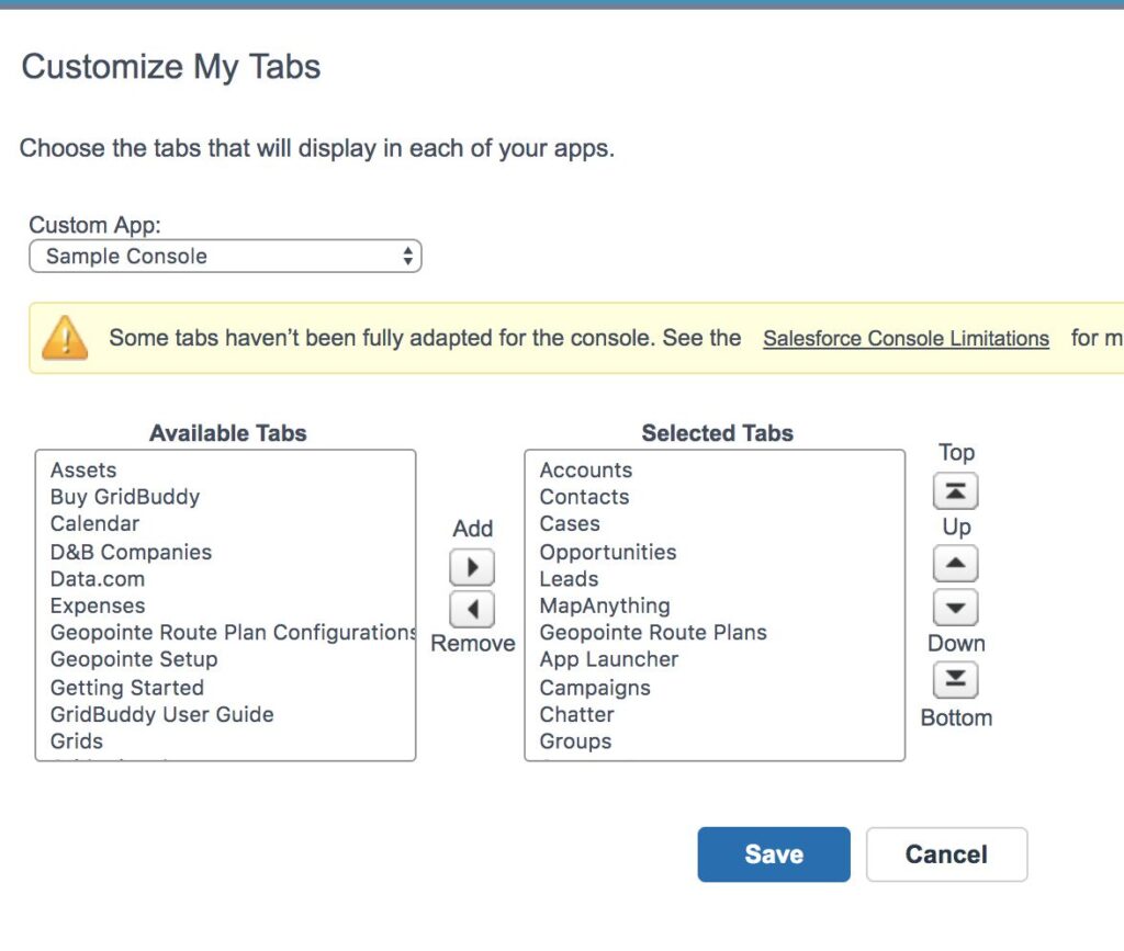 Salesforce Classic 101 Training Template