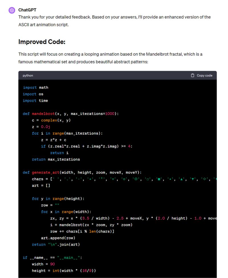 ASCII×GPT - The Furrow