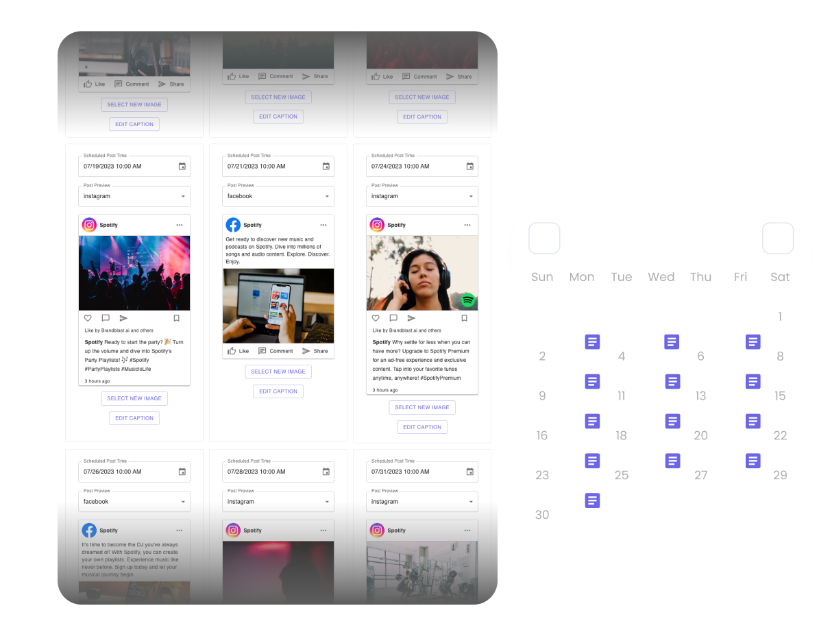 Brandblast | Automate your Social Media with AI