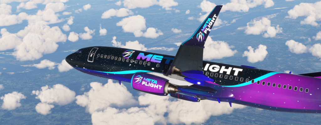MetaFlight unveils its new livery: a breath of fresh air in the sky