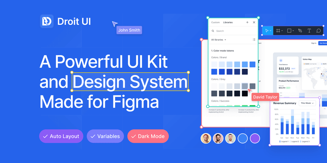 Droit UI - The Next Gen Figma Design System