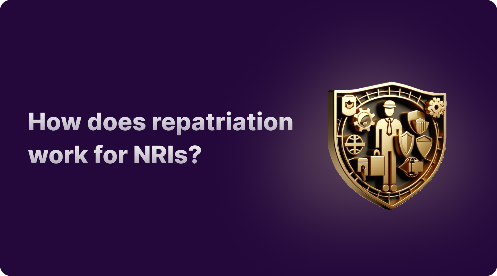 How does repatriation work for NRIs?