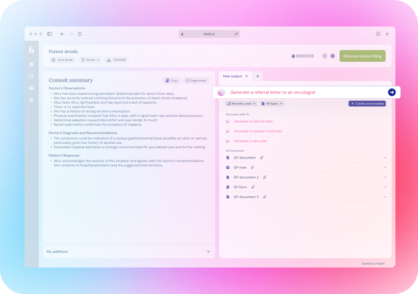 Heidi vs Freed AI: Why clinicians choose Heidi