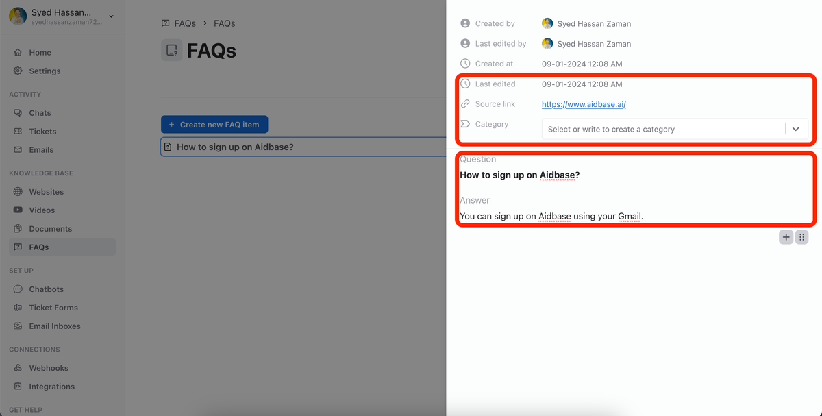 A Guide to Building a Chatbot Knowledge Base - Aidbase Blog