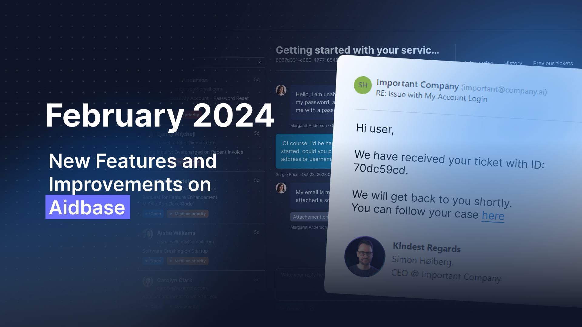 February 2024, Product Update - New Features & Improvements - Aidbase Blog