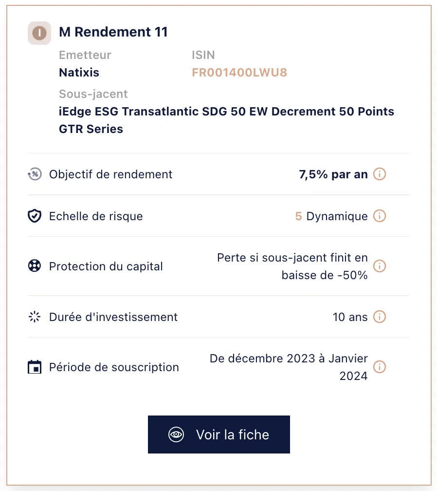 Les indices à décrément dans les produits structurés autocall, explications