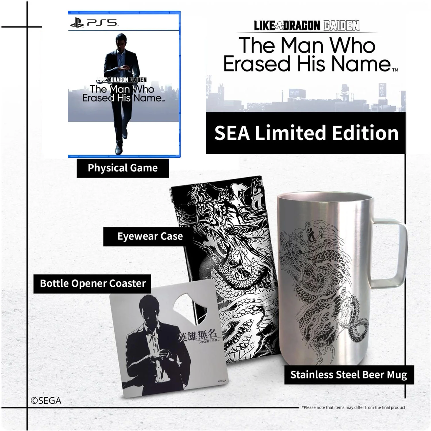 Like a Dragon Gaiden: The Man Who Erased His Name SEA Limited Edition ...