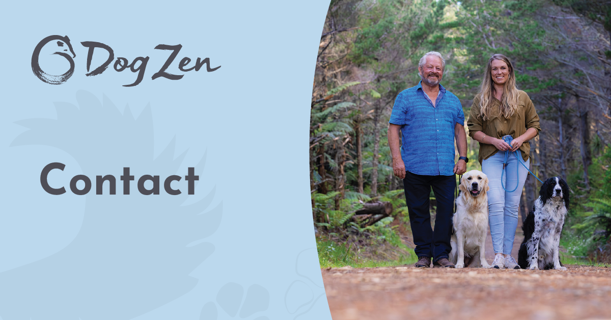 Get in touch | Dog Zen