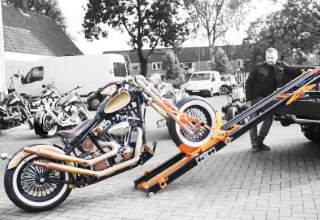 Neo-Dyne motorcycle ramps and cargo loaders