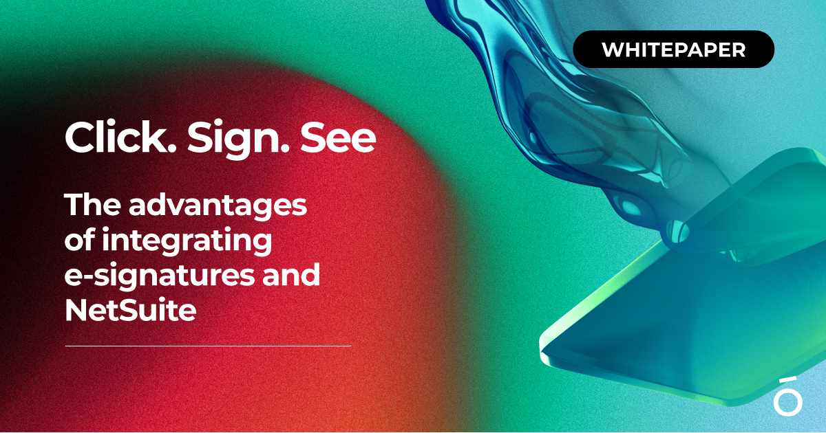 Integrating e-Signatures & NetSuite | Rescource | Workiro