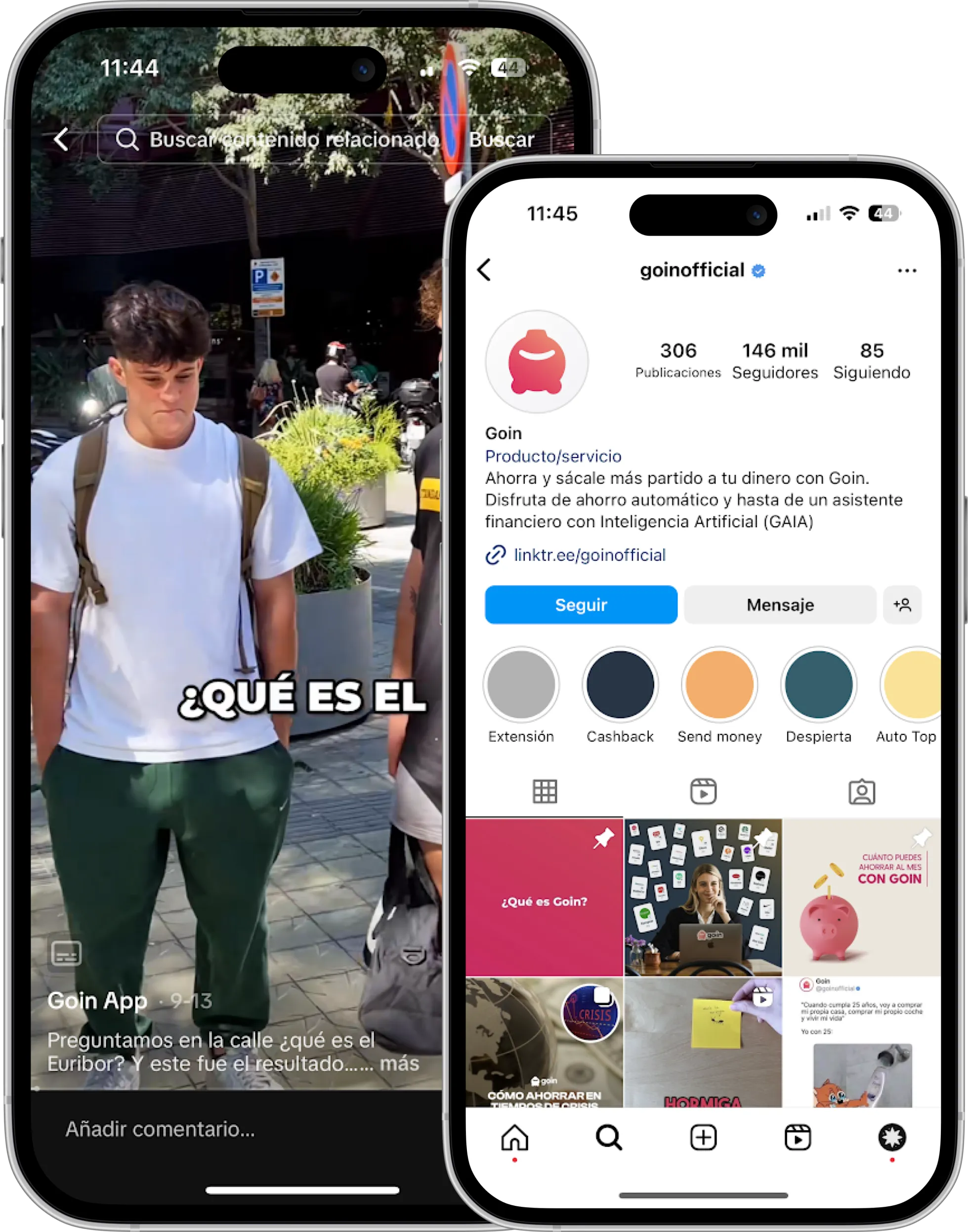 Goin: Haz crecer tu dinero. Compra más barato