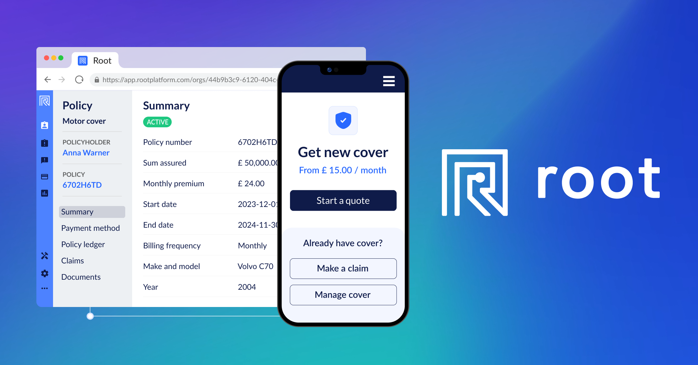 Root | API-first platform for modern insurance strategies