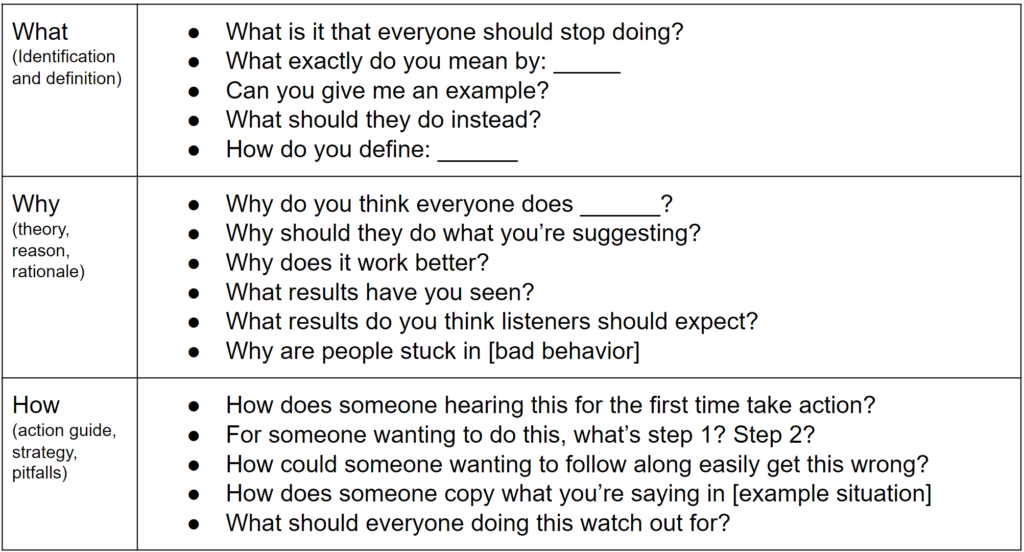 Get Great Content From Your Guests w/ POV Discovery & What/Why/How ...