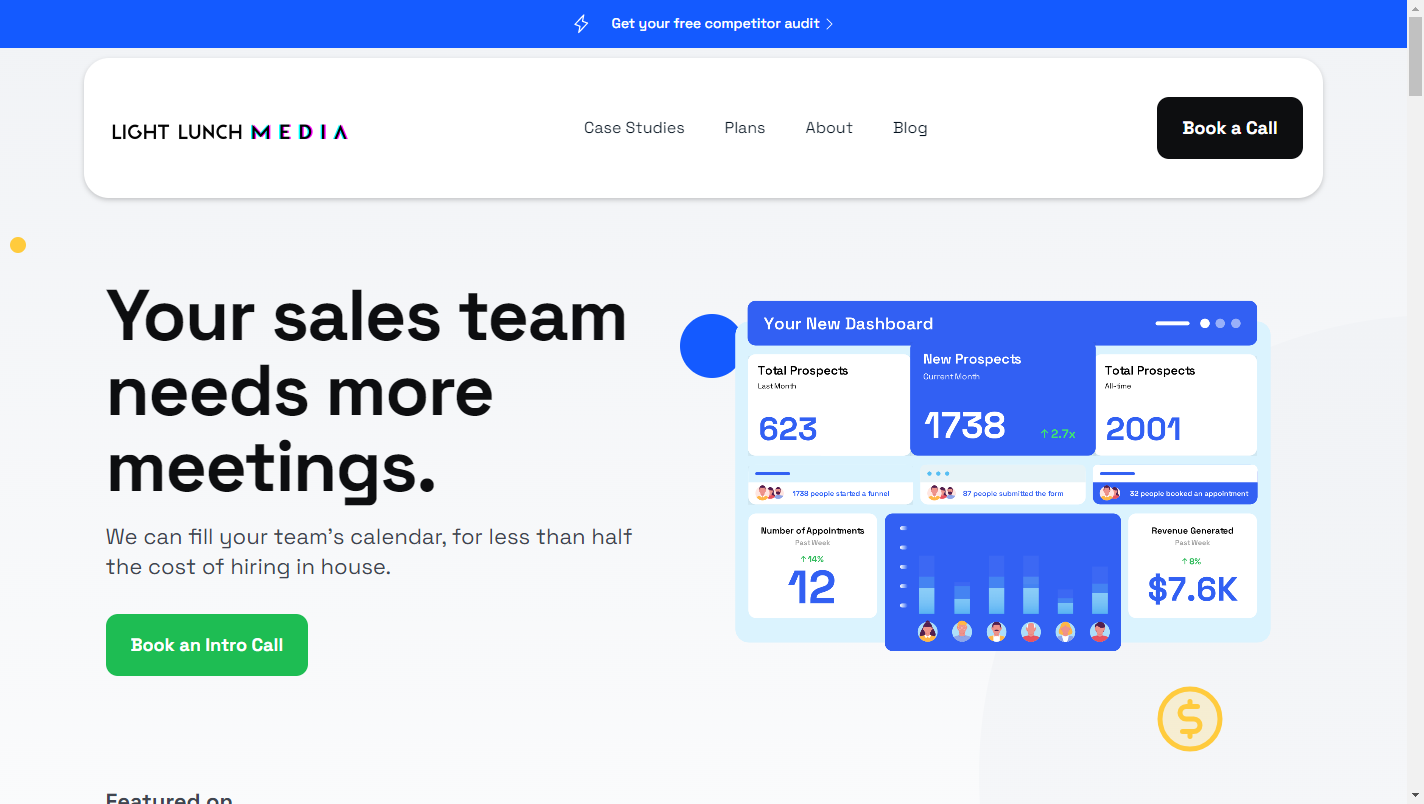 Light Lunch Media | Top Rated Lead Gen Agency