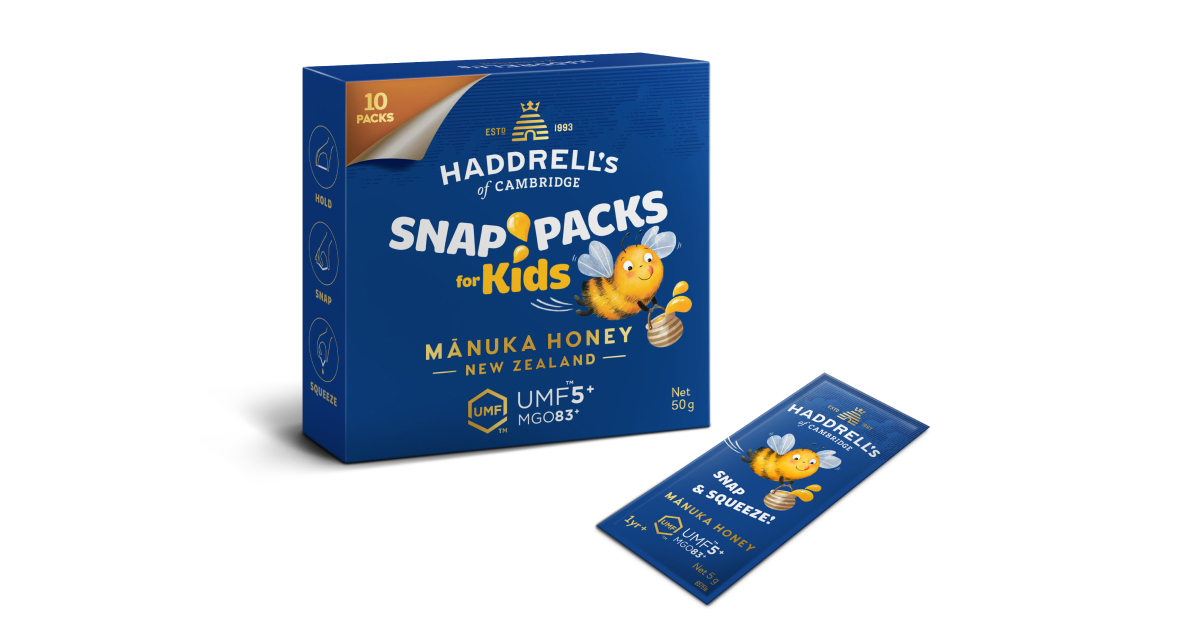 Snap Packs for Kids UMF™ 5+ Mānuka Honey