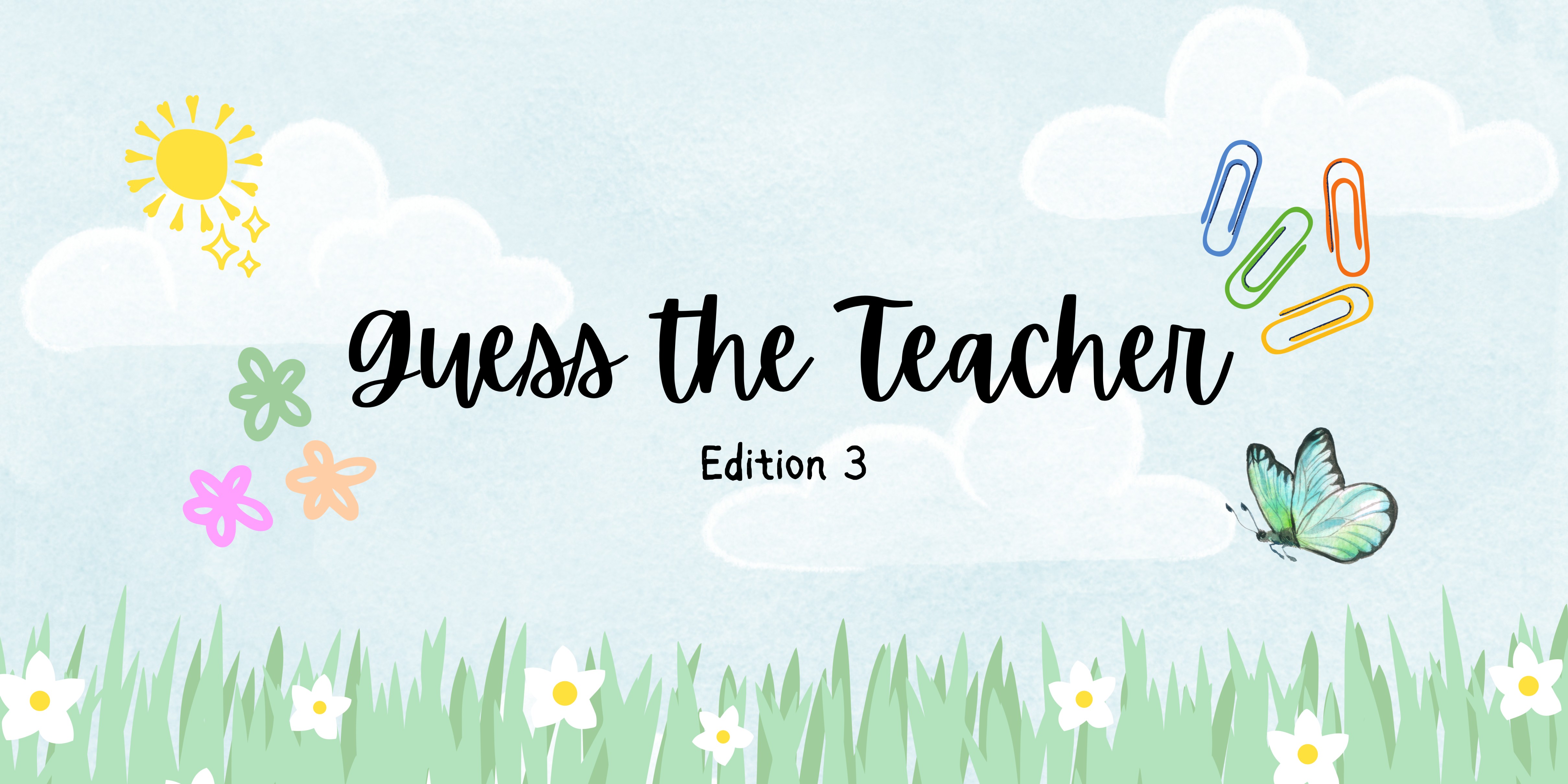 Guess the Teacher: Edition 3 | Harbord Tigertalk