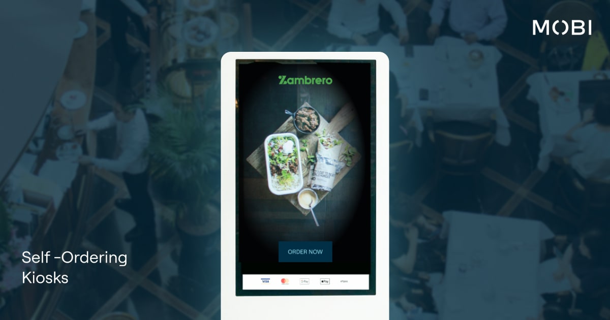 MOBI Self-Ordering Kiosks: Bold brand engagement