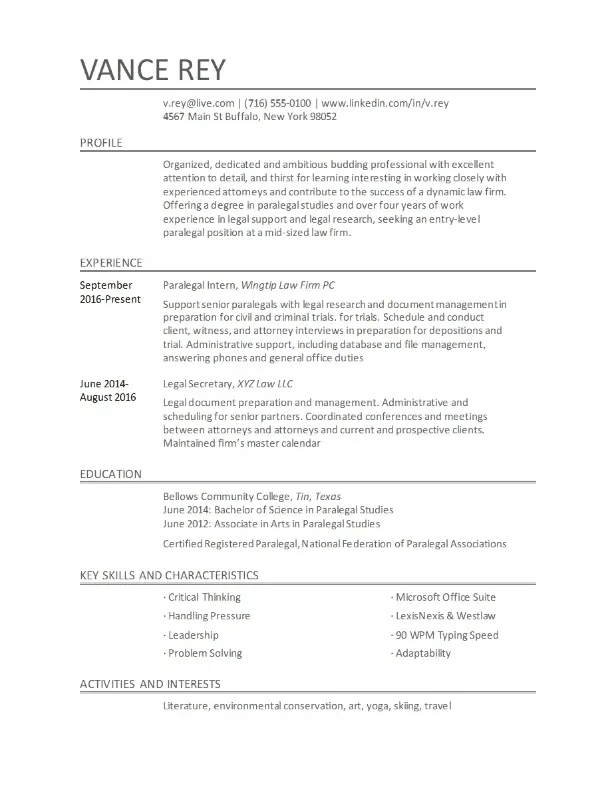 59 Competitive & Free Resume Templates for Microsoft Word