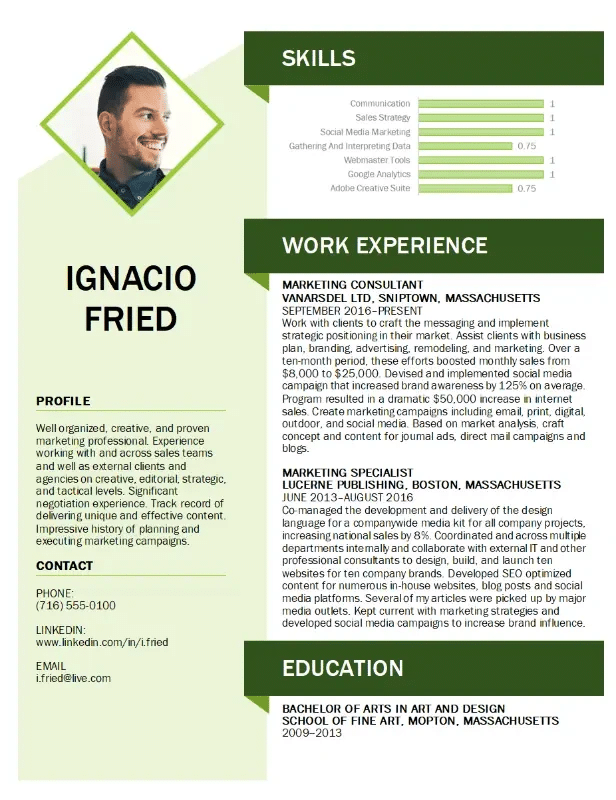 59 Competitive & Free Resume Templates for Microsoft Word