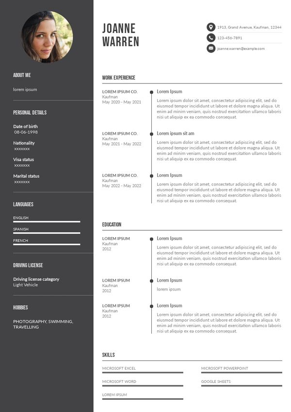 How many years of work experience on your resume is intriguing?