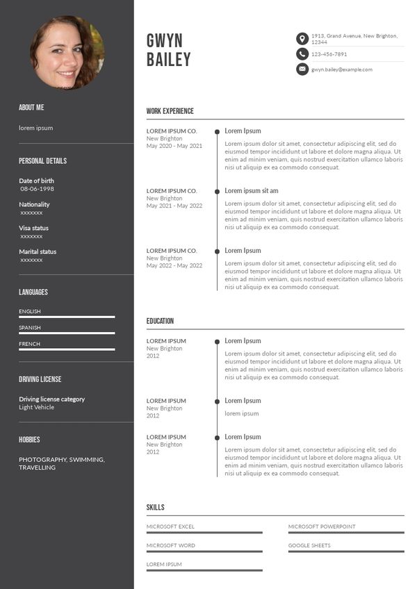 5 Web Designer Resume Examples, Template & Writing Guide