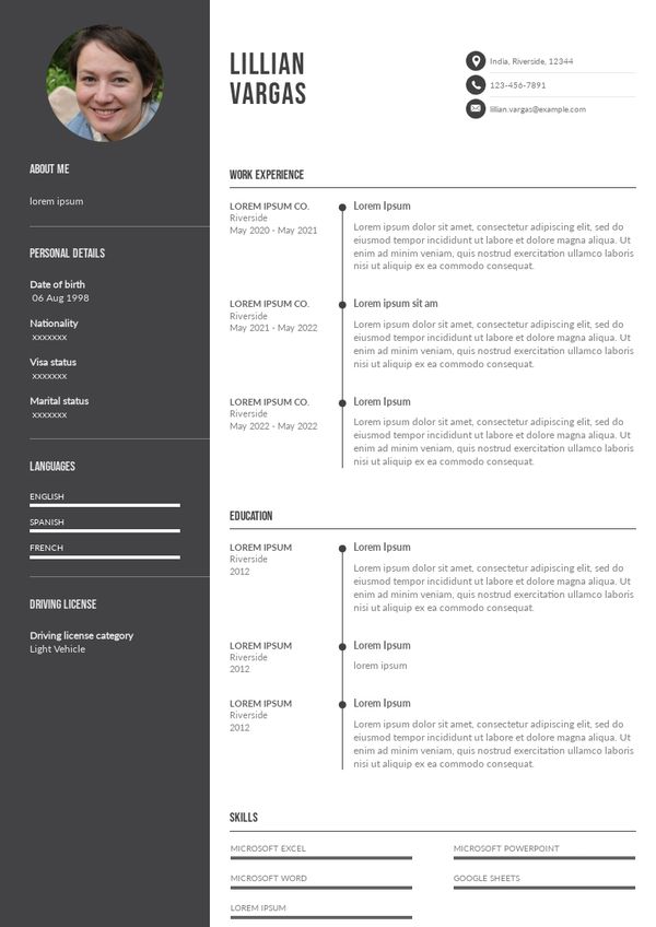 Creating a Compelling CV Template for a Replenishment Manager Role