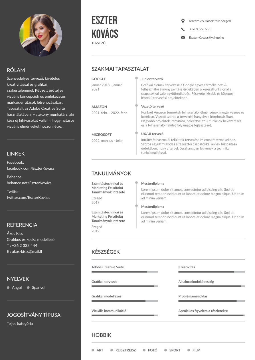 Creating a CV Template: A Comprehensive Guide to Writing a Resume in ...