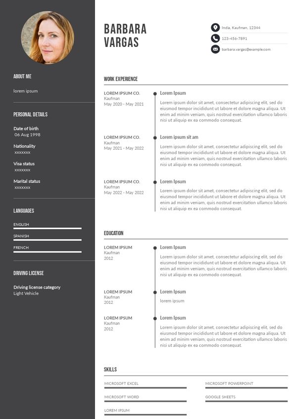 Creating a CV Template for a Slovenian Resume: A Comprehensive Guide