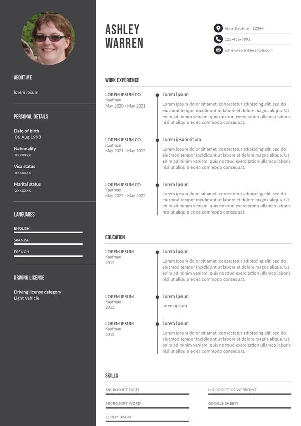 Creating Your First CV: A Guide for Aspiring Assembly Line Operators