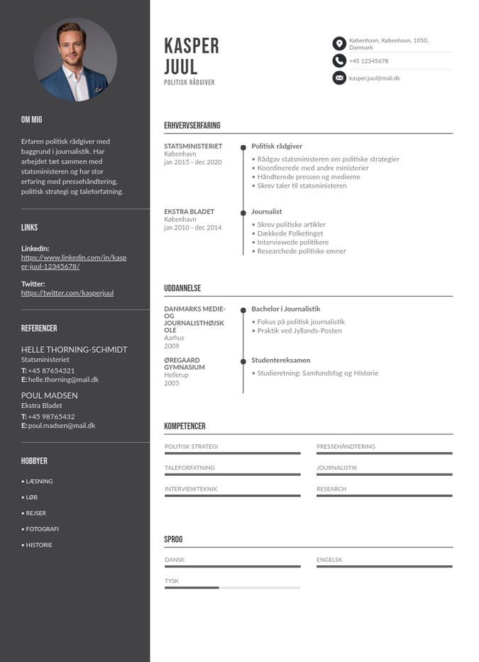 Creating a Compelling CV: A Guide to Resume Writing in Danish