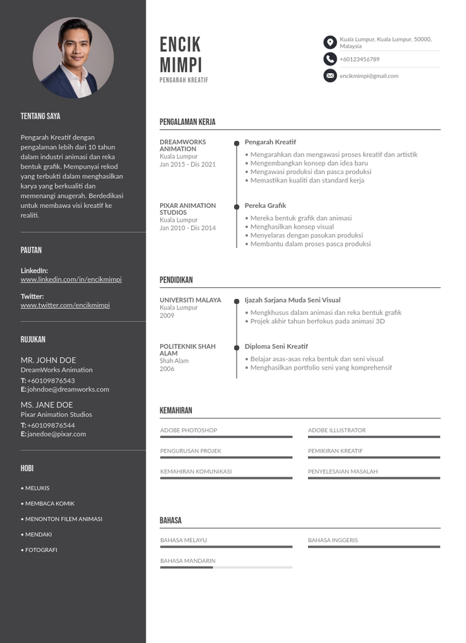 Creating a CV in Malay: A Comprehensive Guide to Resume Writing