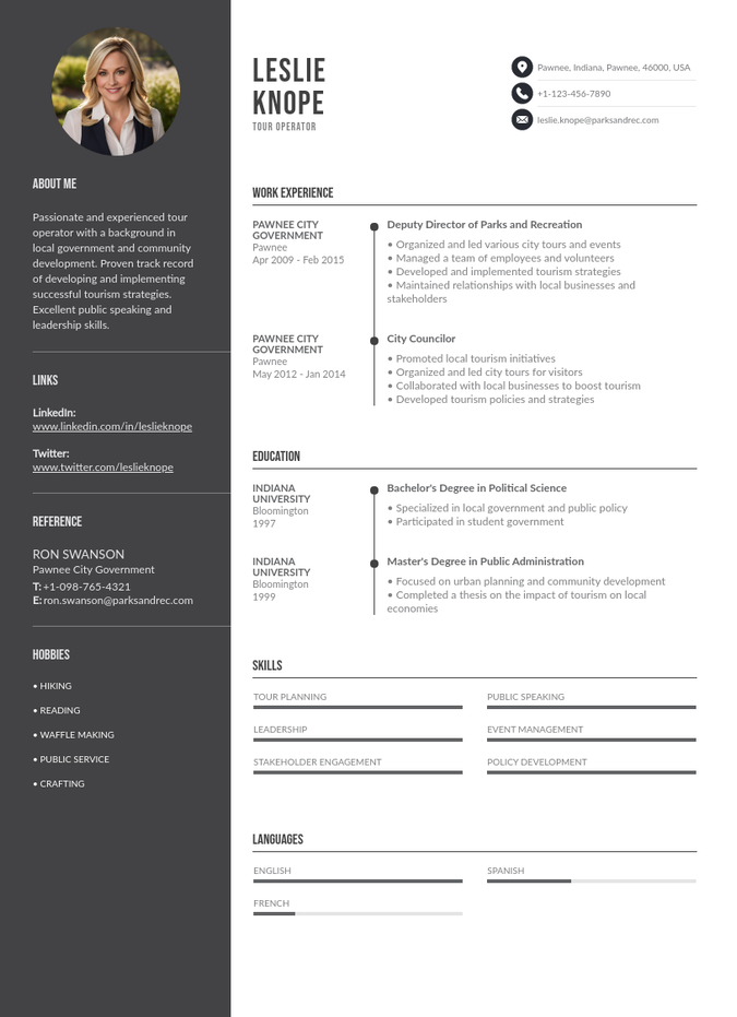 Creating the Perfect CV: A Comprehensive Guide for Tour Operators