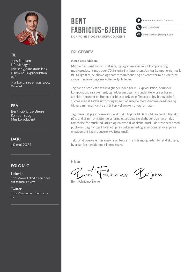 Danish Cover Letter: Comprehensive Guide & Template to Writing One
