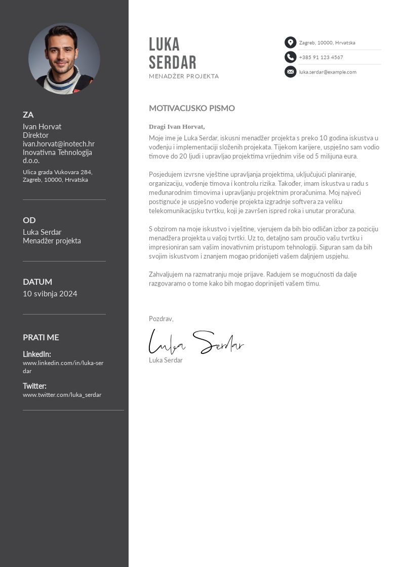 Croatian Cover Letter: Comprehensive Writing Guide & Template