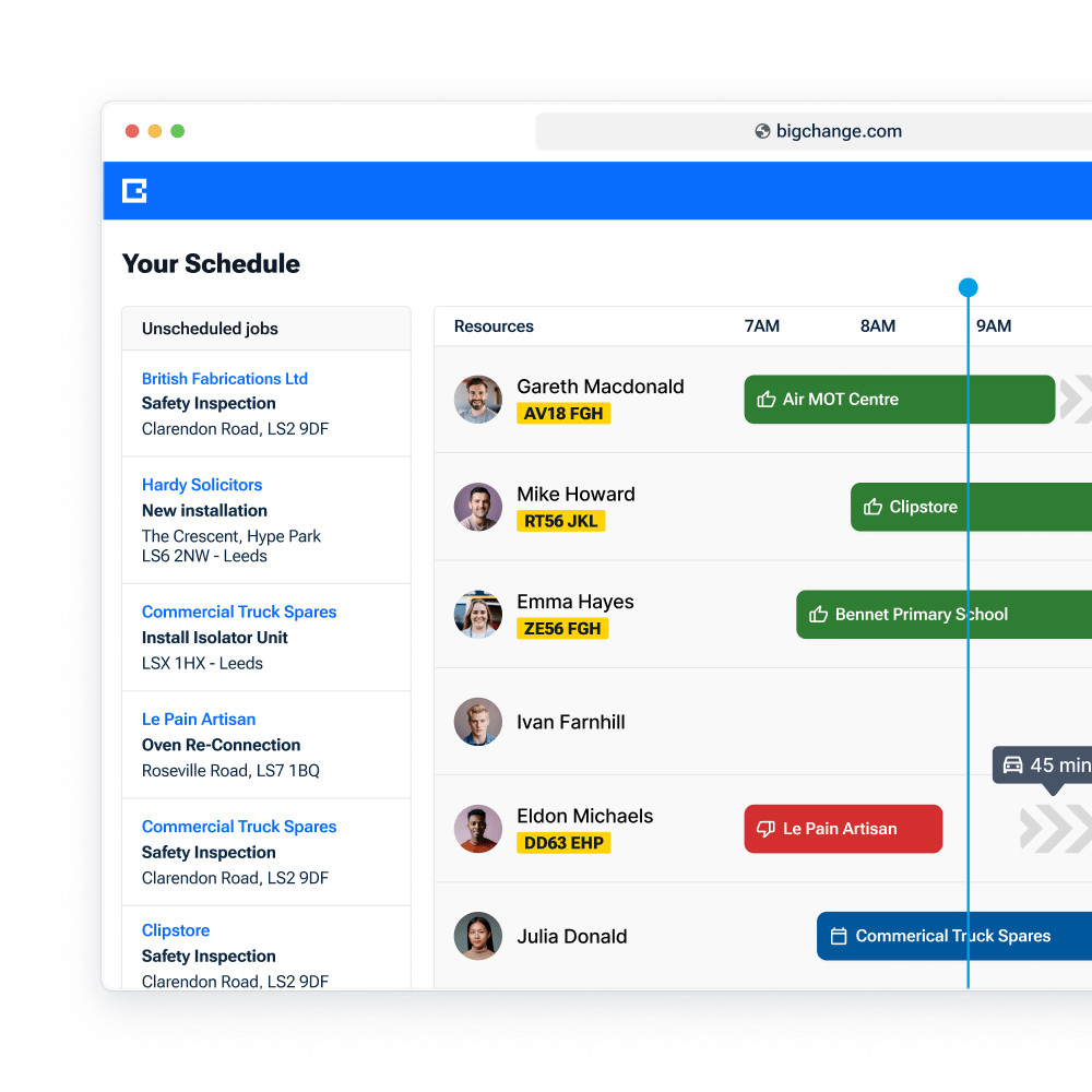 Features of our All-in-One Job Management Platform | BigChange