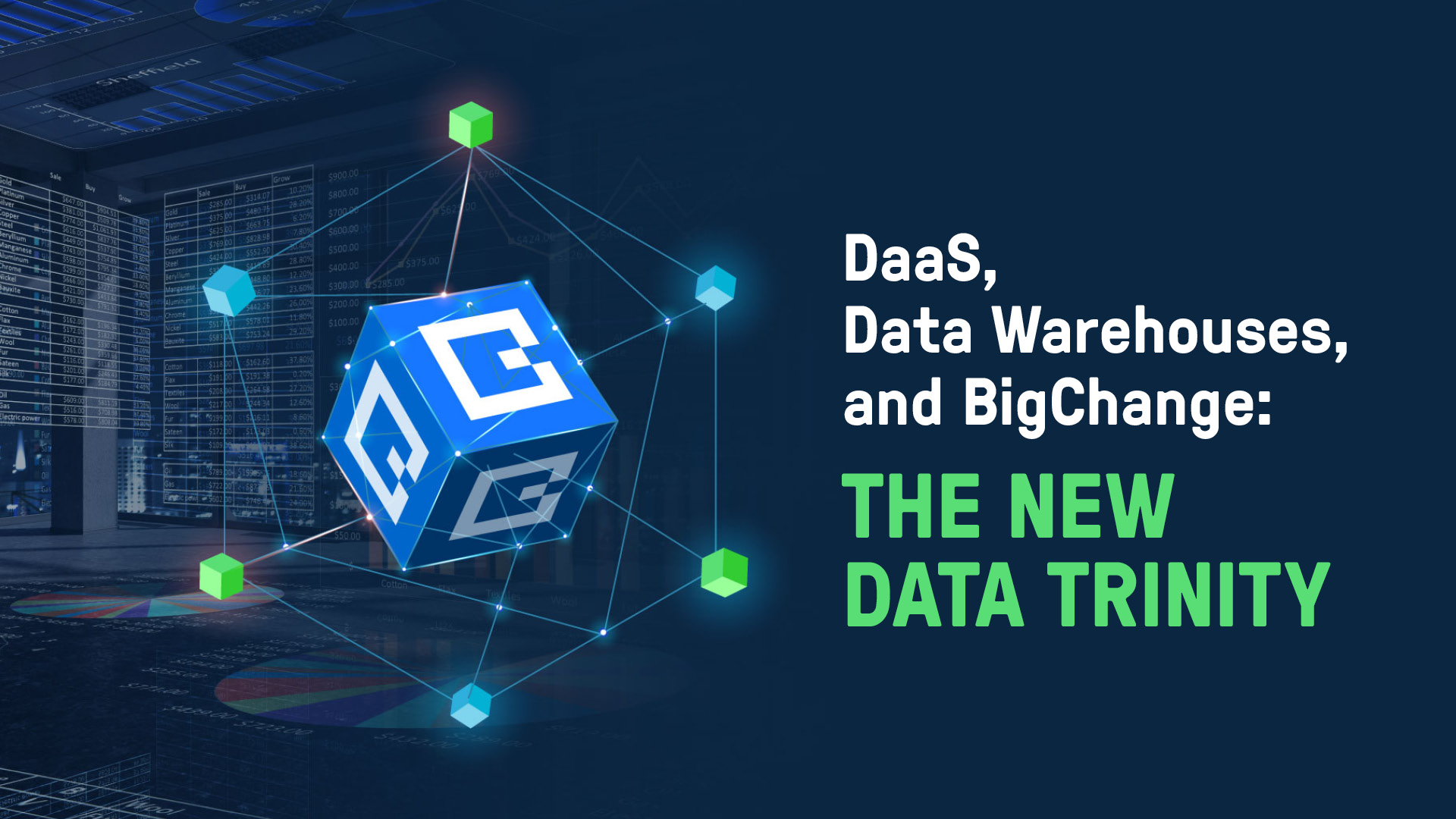 Embrace the Data Trinity: DaaS, Data Warehouses, and BigChange for Enhanced Business Operations ...