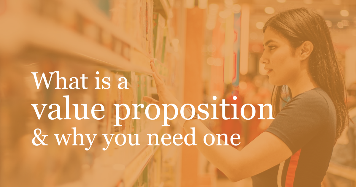 What is a value proposition