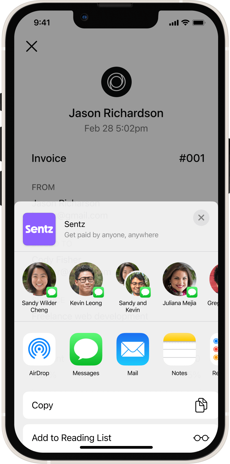 Sentz: Global Freelancer Payments in Less Than 5 Seconds