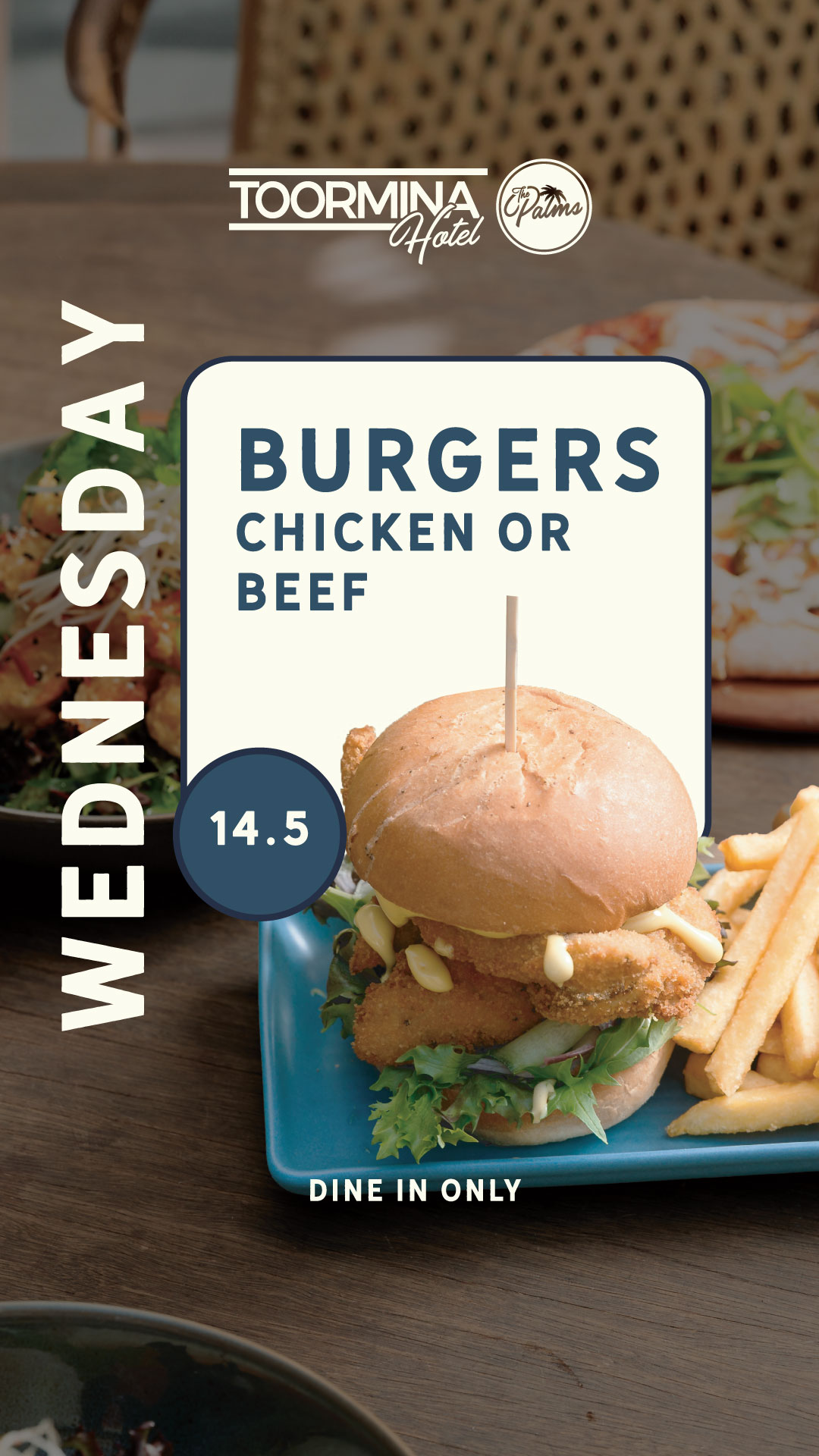 Menu - The Toormina Hotel