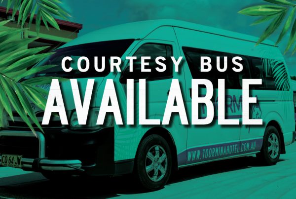 COURTESY BUS AVAILABLE - The Toormina Hotel