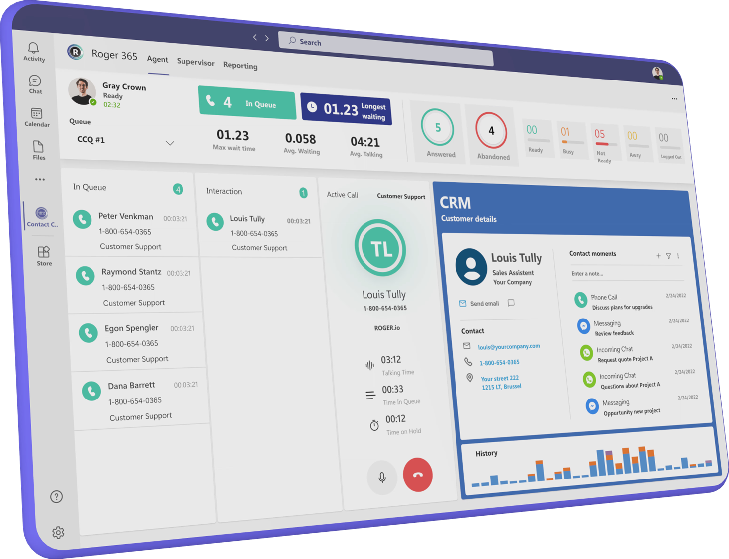Microsoft Teams Native Contact Centre Platform - Next Telecom