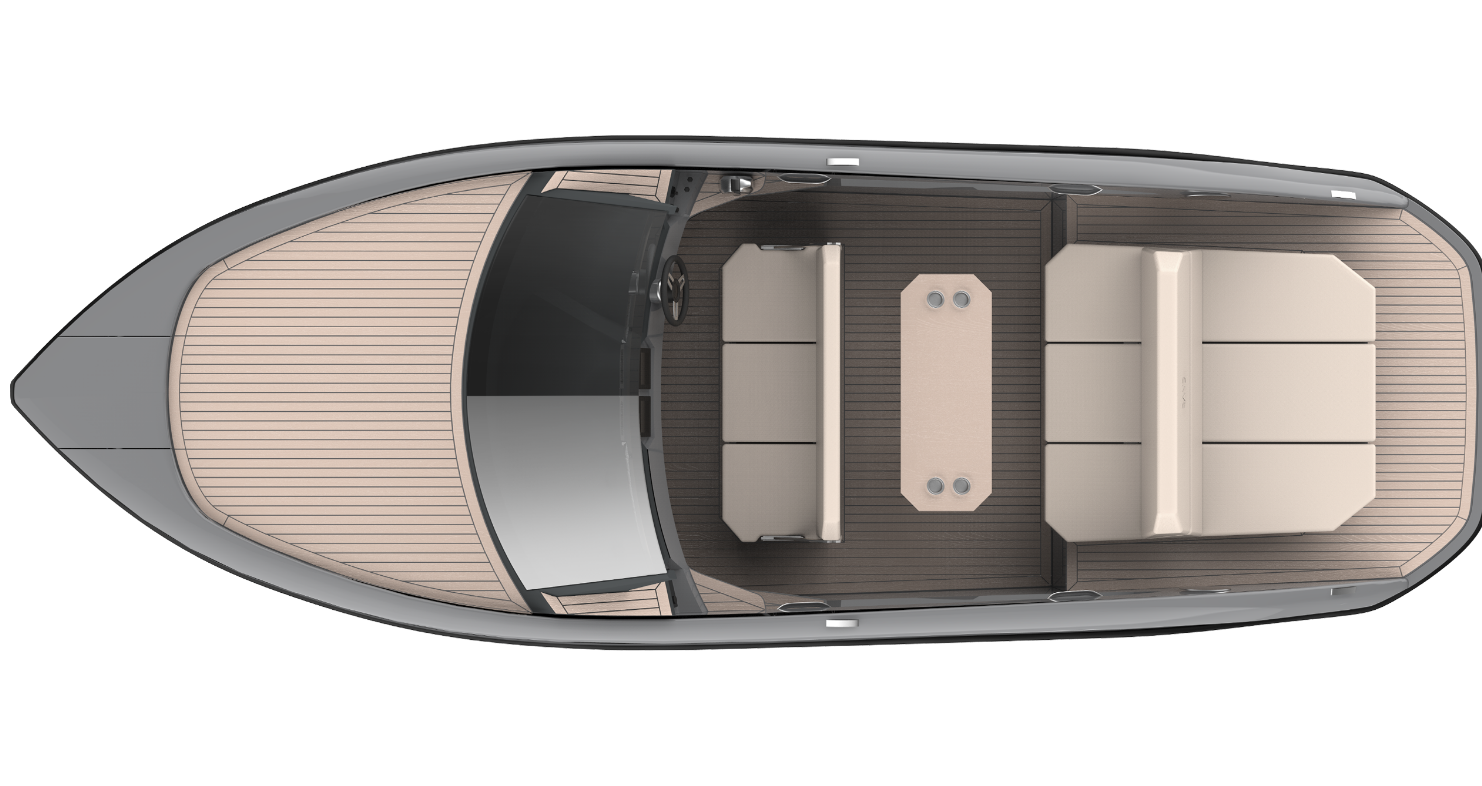 RAND Spirit 25: Stylish Classic Motorboat in Danish Design