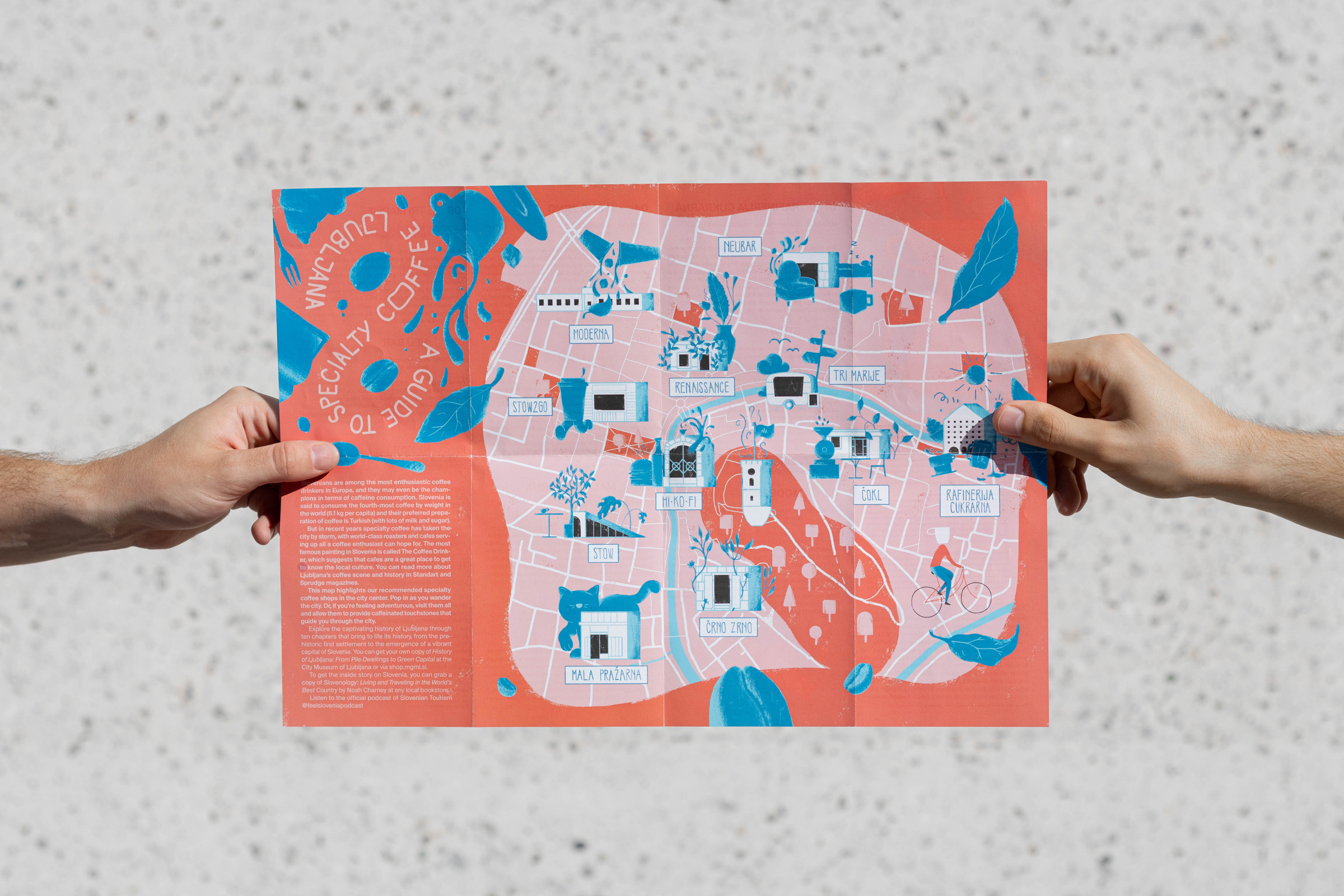 Specialty Coffee Map — Studio Matej Ferlič