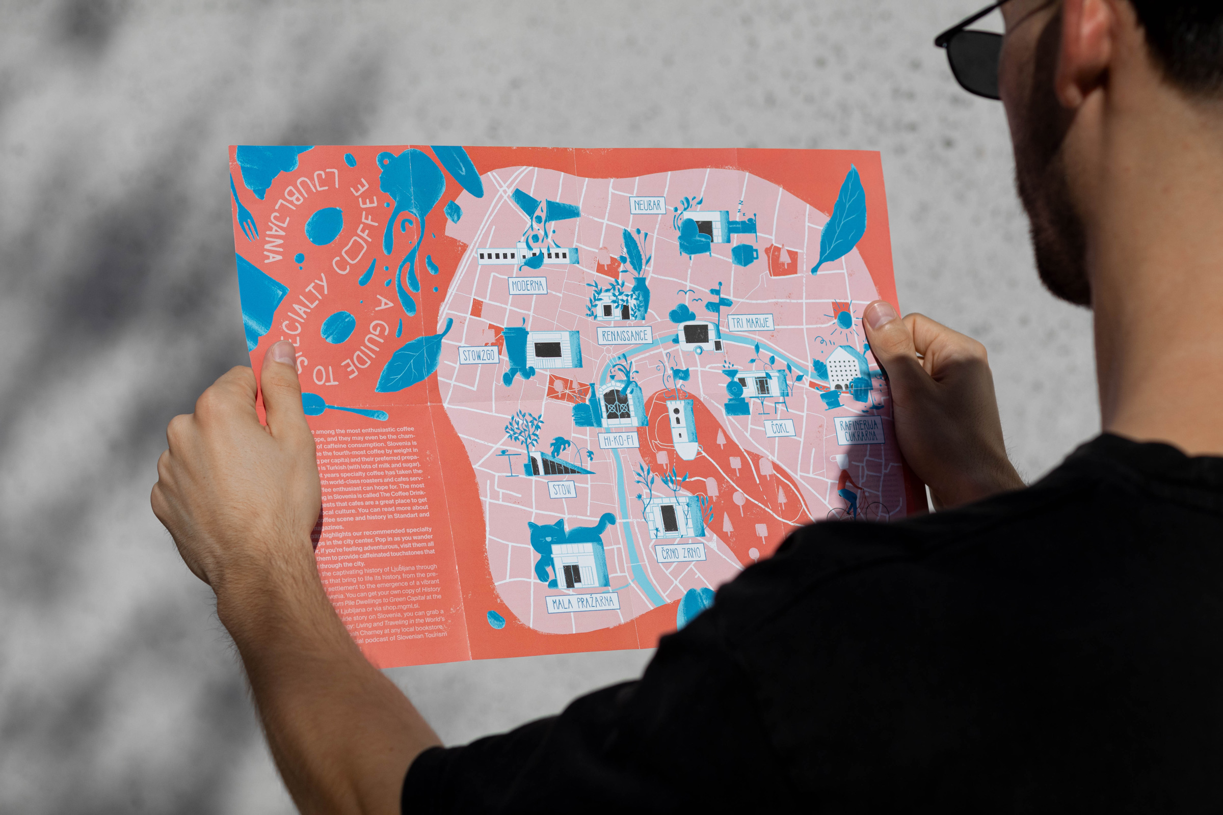 Specialty Coffee Map — Studio Matej Ferlič