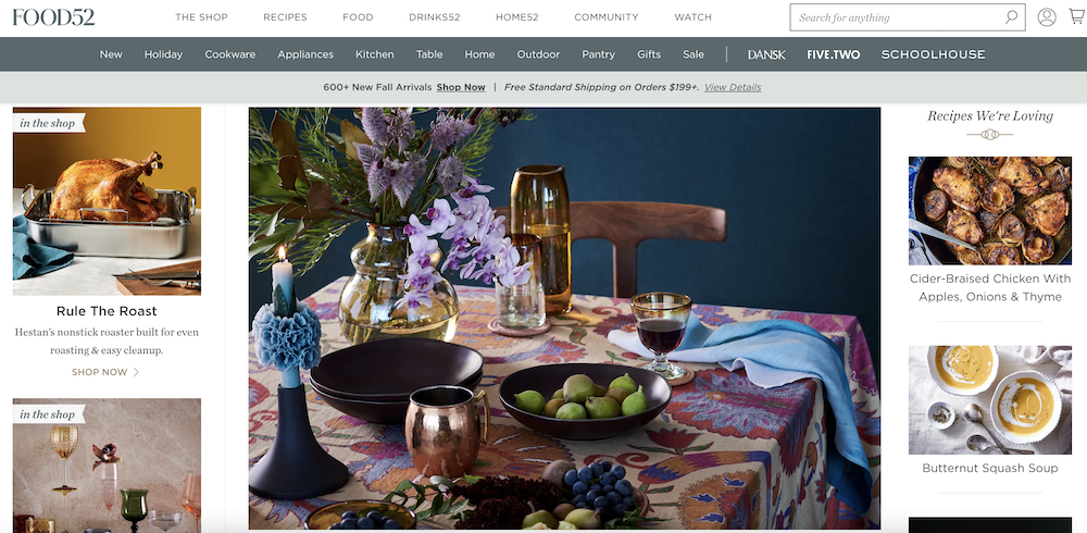 Food52 multi-vendor marketplace success