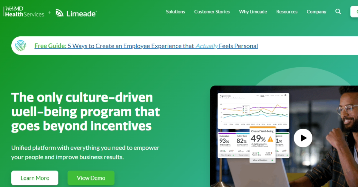 Limeade mobile app case study