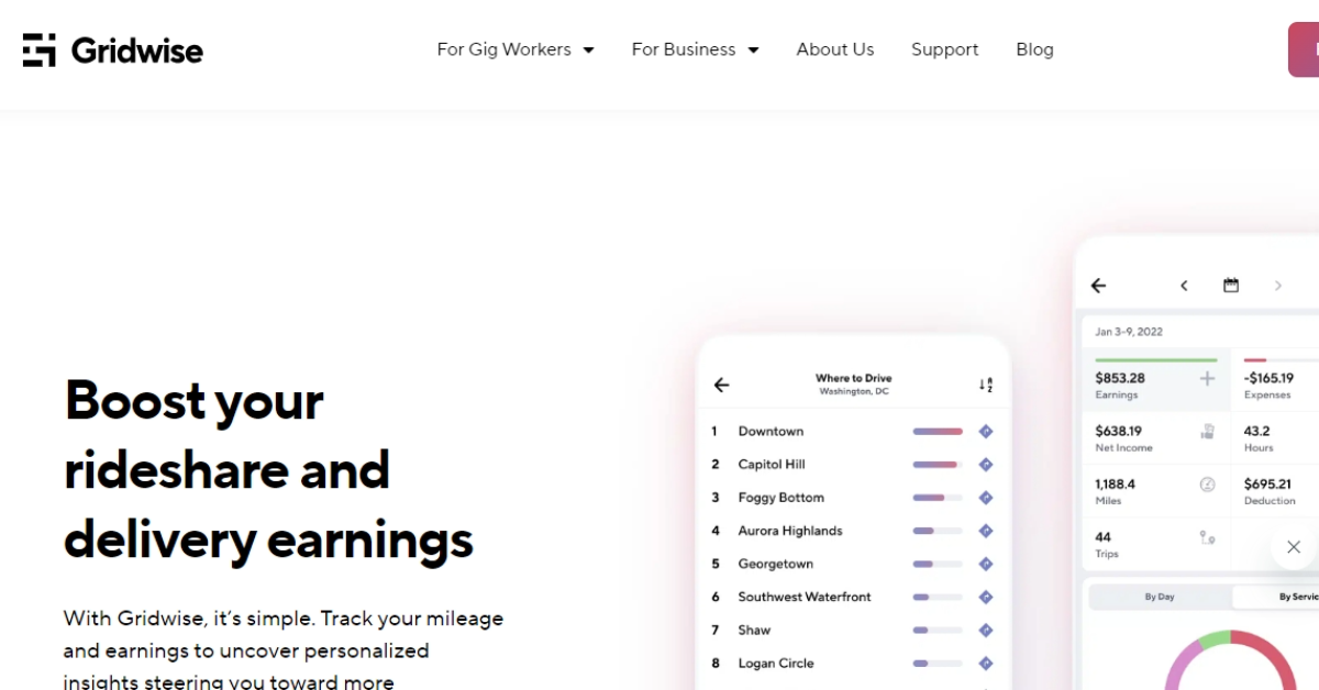 Gridwise mobile app case study