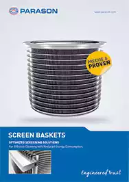 Screen basket and rotors for pulp screening