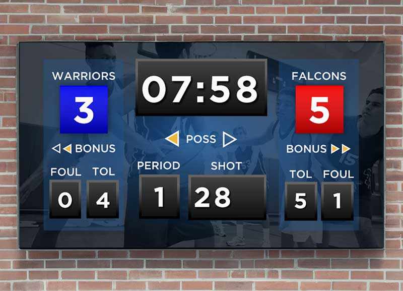 ScoreView Professional Videoboard Production